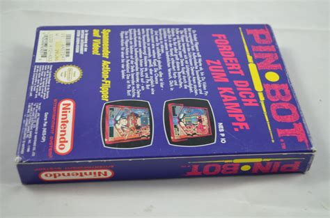 Retro Gamer Paradise Pin Bot Nes Spiel Cib Sehr Gut
