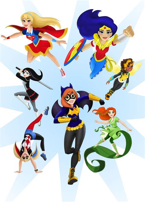 Super Hero Girls Wallpapers Wallpaper Cave