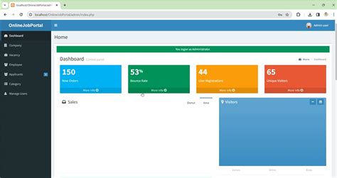 Online Job Portal Management System Project In PHP MySQL