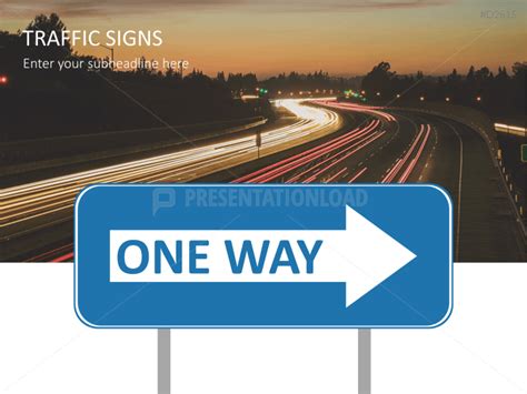 Traffic Signs Powerpoint Templates Presentationload