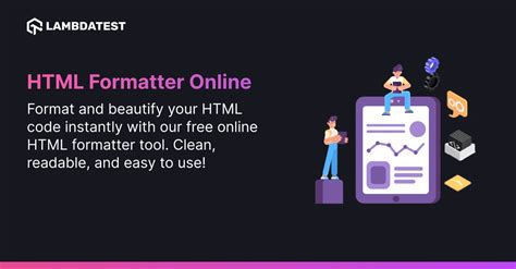 HTML Formatter Online Free HTML Beautifier