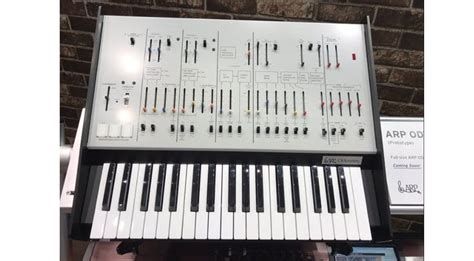 Korg ARP Odyssey Seen With Full Sized Keys Gearnews Com