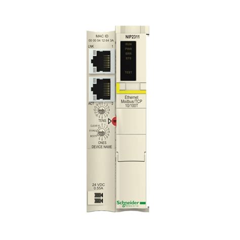 Schneider Electric Stbnip2311 Dual Port Ethernet Mb Tcp