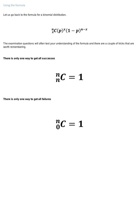 Discrete Random Variables Full Notes Mathematical Methods Year 12 Sace Thinkswap