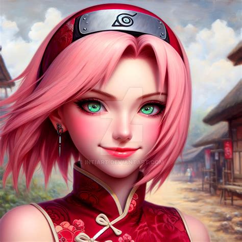 Cute Sakura Haruno By Intiart On Deviantart