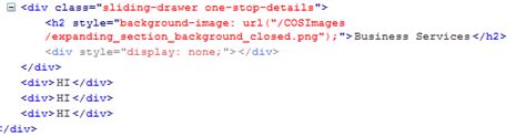 Css Having Issues Implementing An Accordian For Dynamically Loading Divs Stack Overflow