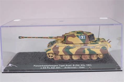 Lg492 Altaya 172 Char Tank Militaire Panzerkampfwagen Tiger 332
