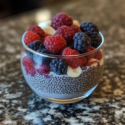 Easy Chia Seed Pudding With Berries Creamy Fresh And Fruity Bliss My
