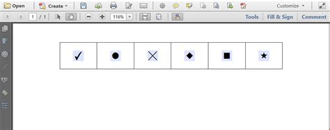 C Itextsharp 556 Enters A Cross Symbol When Check Type Style Is Check Mark Stack Overflow