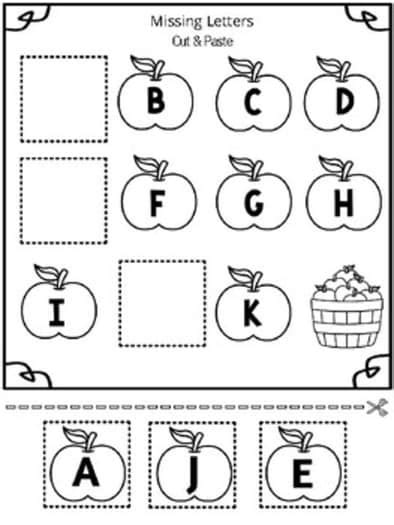 Apple Theme Math And Literacy Bundle By Flower Power Teacher Tpt
