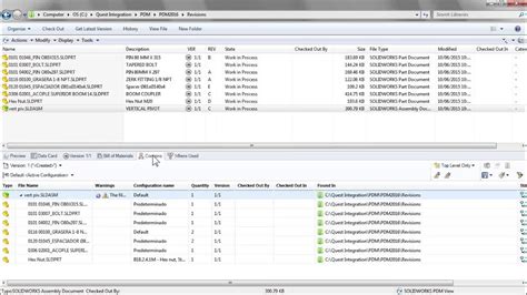 Set Revision And Sync Custom Properties With Solidworks Pdm 2016 Youtube