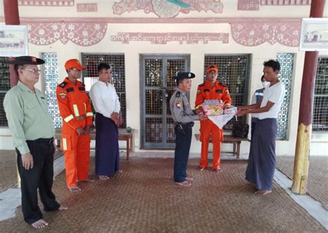 ညောင်ဦးမြို့နယ်အတွင်း ဧရာဝတီမြစ်ရေမြှင့်တက်မှုကြောင့် ရေဘေးကယ်ဆယ်ရေးစခန