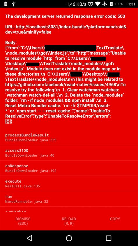 Unable To Resolve Module Issue Sindresorhus Got GitHub
