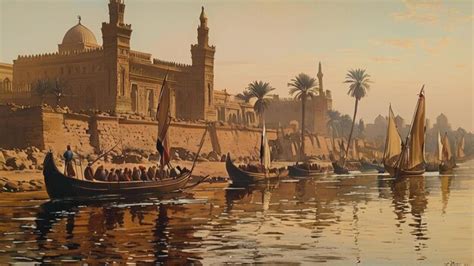 Step Back In Time To 19th Century Cairo Where Bustling Riverbanks And