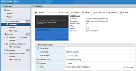 How To Bootstrap The Vcsa Using The Esxi Embedded Host Client