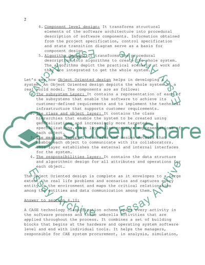 software engineering assignment 2 essay example topics and well written essays 750 words