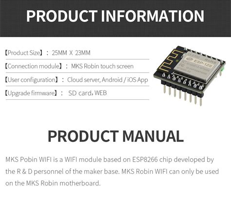 Two Trees Esp12s Robin Wifi V1 1 Module For 3d Printer
