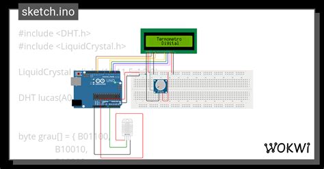 Turma Nh Lcd 16x2 Dht11 Copy Wokwi Esp32 Stm32 Arduino Simulator
