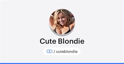 Cute Blondie Cuteblondie · Solo To