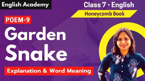 English Poem Recitation For Class 7th With Answers