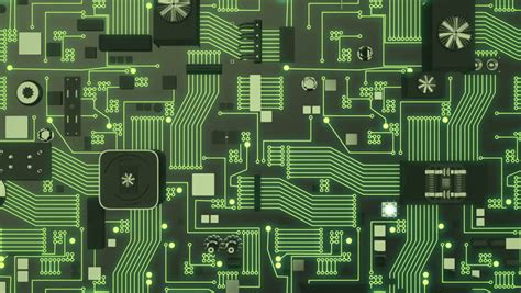 Electric Circuit Animation Perfect Loop Stock Footage Video 29799112 Shutterstock