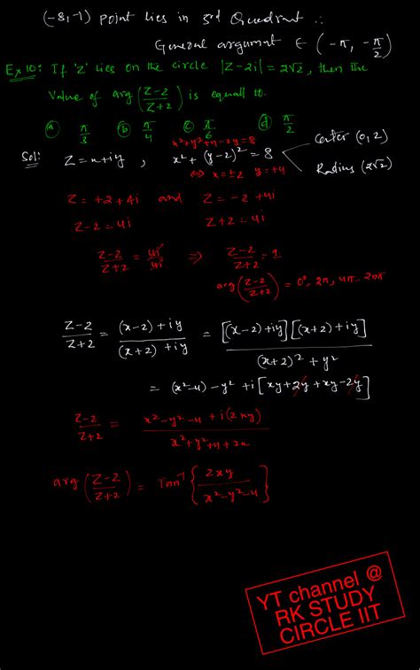 Notes On Complex Numbers Notes LearnPick India