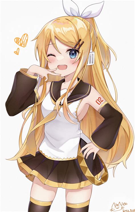 Noneon319 Kagamine Rin Kagamine Rin Future Style Vocaloid