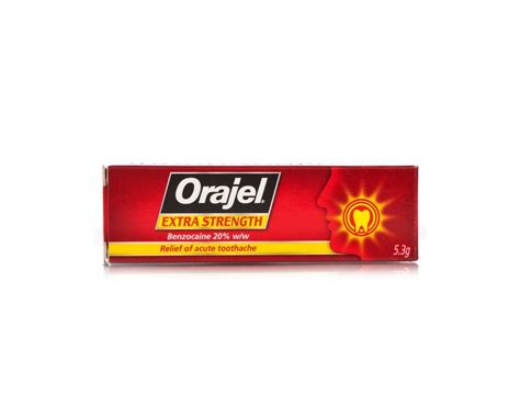 Orajel Extra Strength Dental Gel 53g