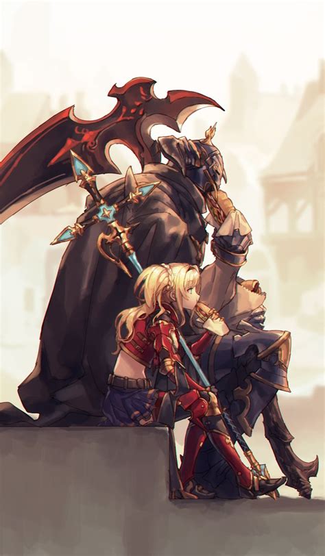 Zeta And Vaseraga Granblue Fantasy Drawn By Zinnkousai3850 Danbooru