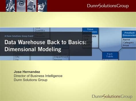 data warehouse back to basics dimensional modeling ppt