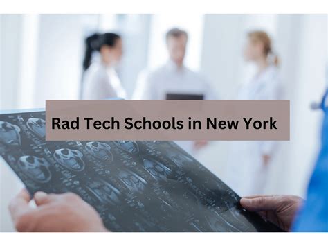 Rad Tech Schools In New York