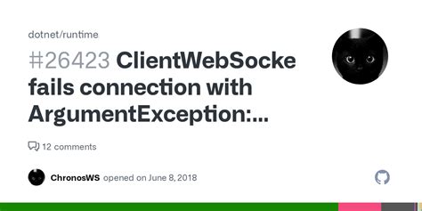 Clientwebsocket Fails Connection With Argumentexception The Base