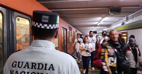 La Guardia Nacional Explicó Por Qué Graba A Usuarios Del Metro Y Los