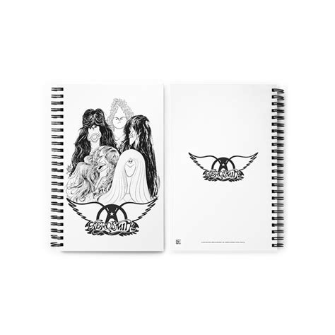 Draw The Line Notebook Aerosmith Official Store