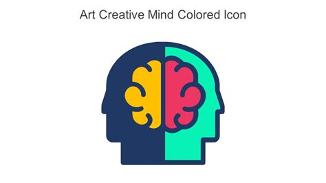 Art Creative Mind Colored Icon In Powerpoint Pptx Png And Editable Eps Format PPT Template