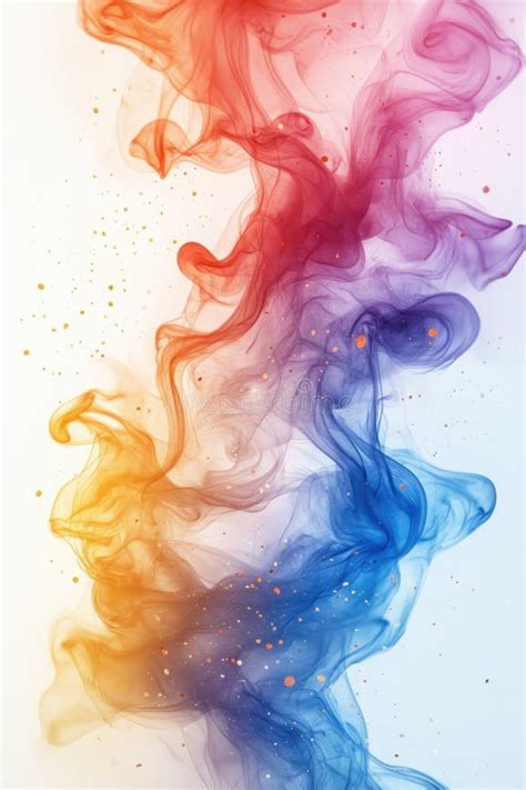 Colorful Abstract Wave Blending Warm And Cool Tones Creating A Dynamic