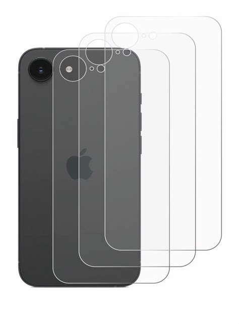 Savvies Film De Protection Décran Pour Apple Iphone 16e Arrière