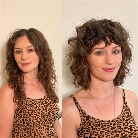 23 Hottest Short Curly Hair With Bangs Styles To Try Now