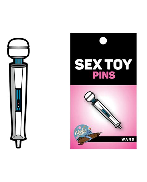 Wood Rocket Sex Toy Wand Pin White The BDSM Toy Shop