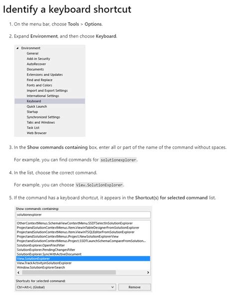 How Can I Change The Keyboard Shortcuts In Visual Studio Stack Overflow