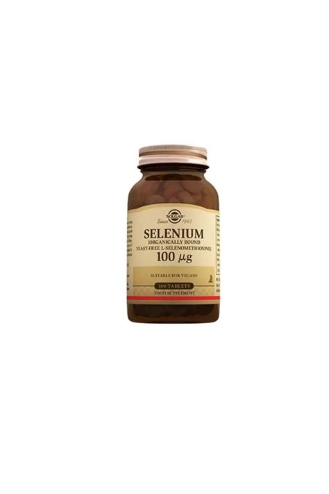 Solgar Selenium 100 Mg 100 Tablet