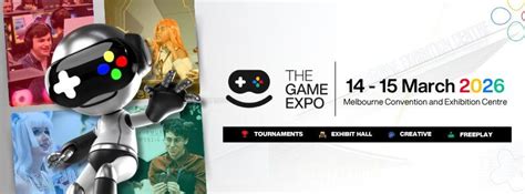 The Game Expo 2026 Melbourne Exhibition And Convention Centre 13 March