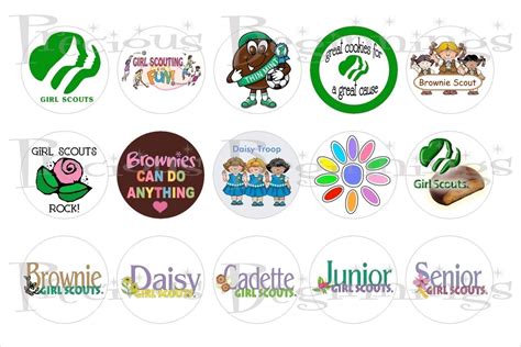 Girls Scout Logo From Kindergarten Thru Senior High School Brownie