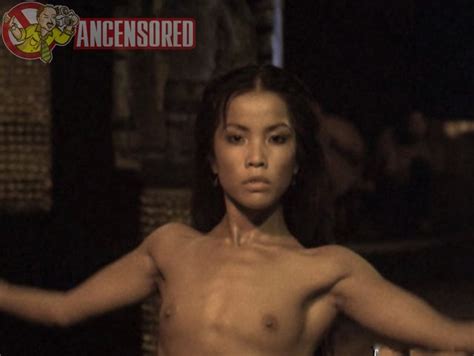 Naked Yoko In The Sidewalks Of Bangkok