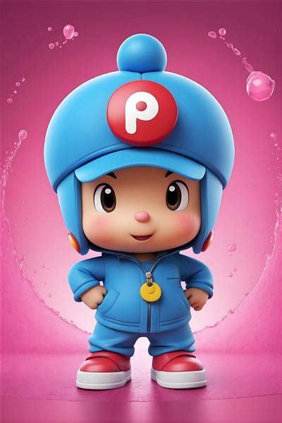 پوکویو در حالت های مختلف طرح کارتونی برای کودکان عکس با کیفیت و وکتور لایه باز پارس استاک شاتر