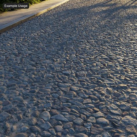 Rough Cobblestone Texture Poliigon