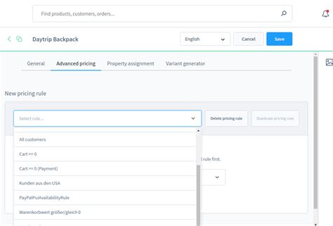 How To Add Payment Method In Shopware 6 Availability Rule