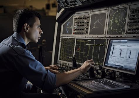 Premium Ai Image Working As An Aerospace Engineer