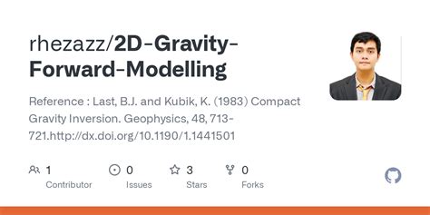 Github Rhezazz2d Gravity Forward Modelling Reference Last Bj And Kubik K 1983