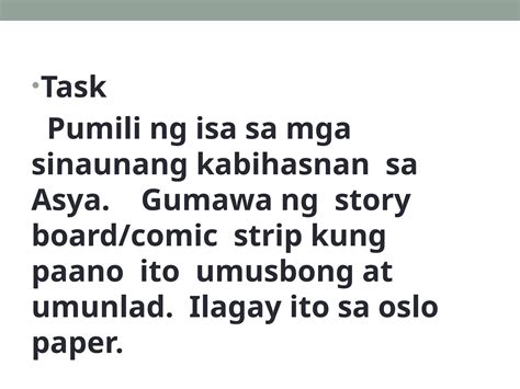 PERFORMANCE TASK Gawain O Aktibidad Pptx PPTX